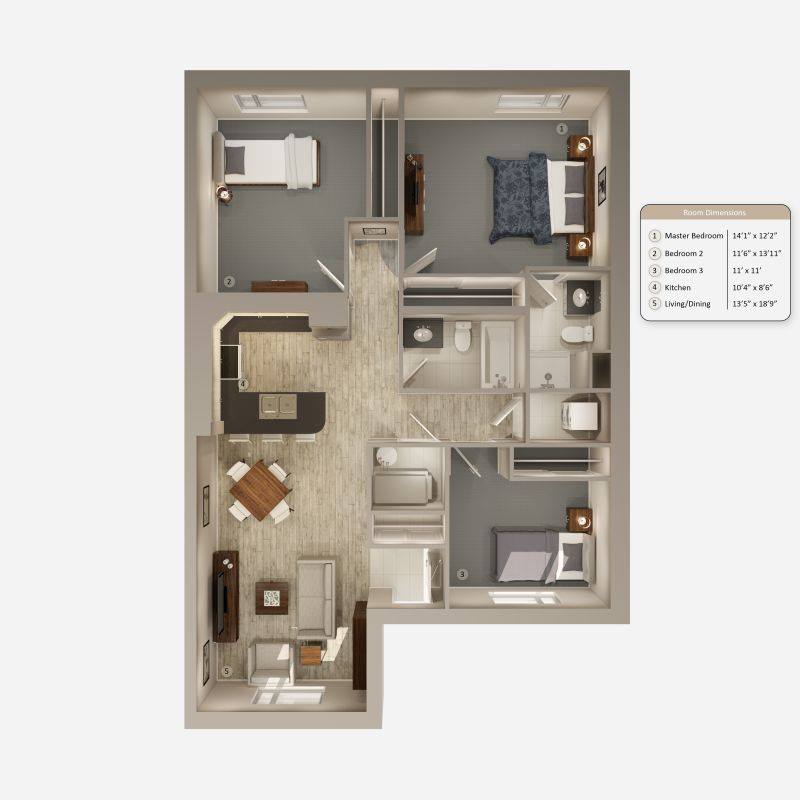 Doug Tarry Homes » interior render