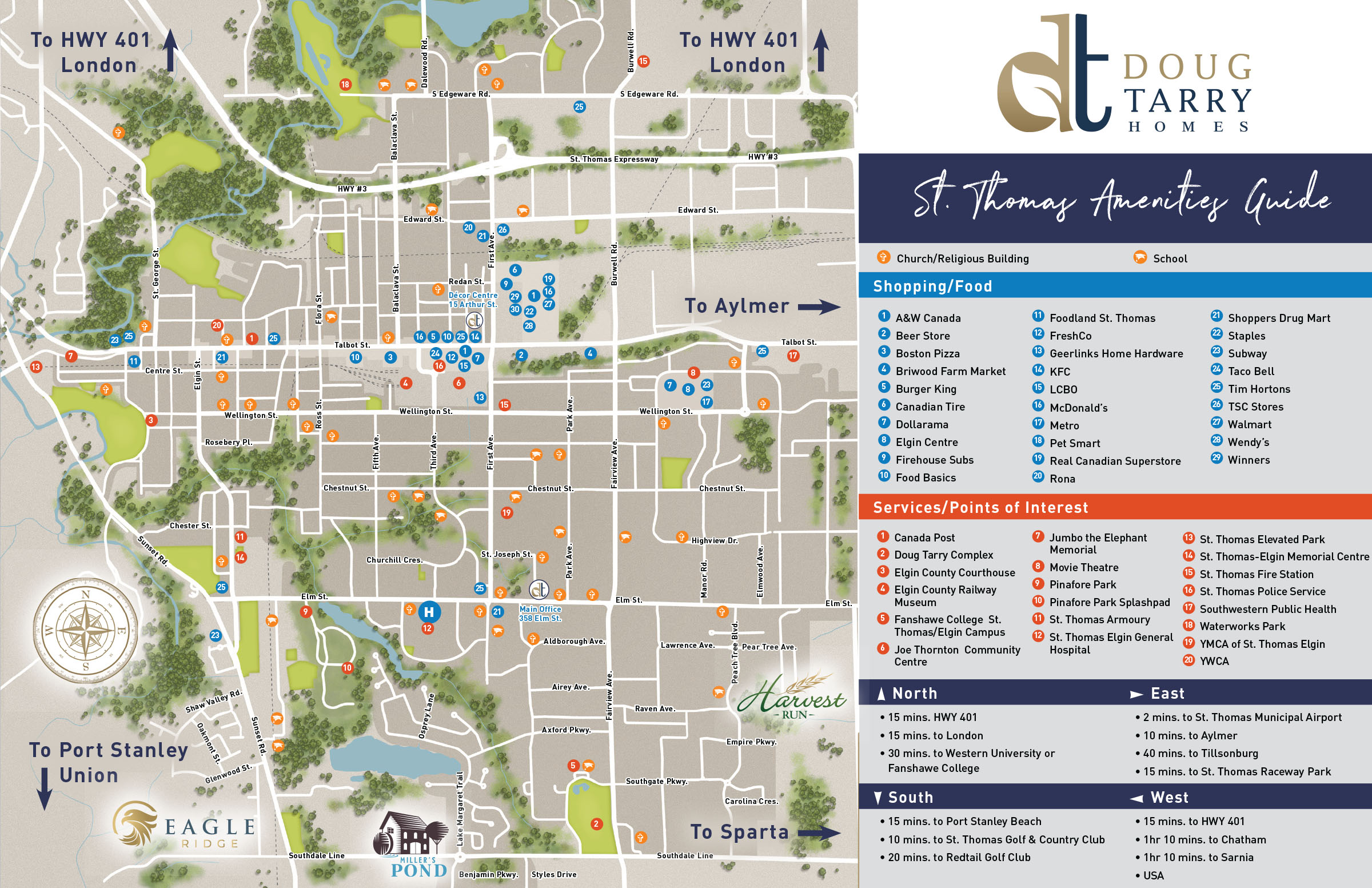 Doug Tarry Homes » Amenities