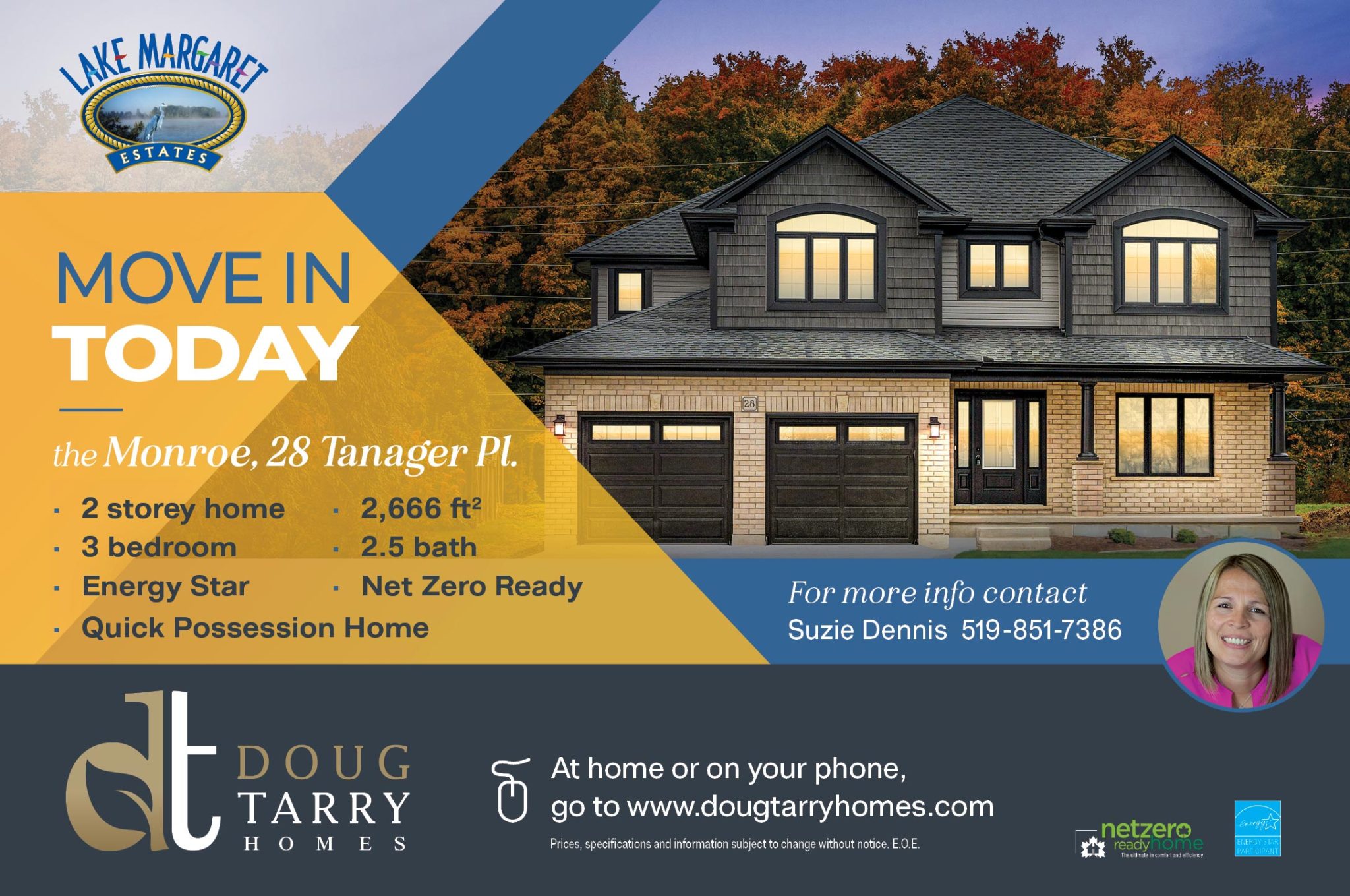 Doug Tarry Homes » New Home Models