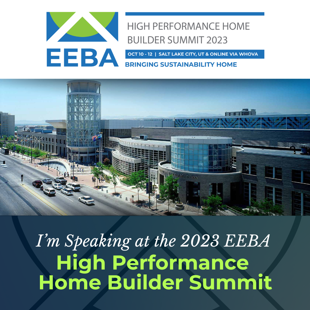 Doug Tarry Homes » EEBA Summit 2023